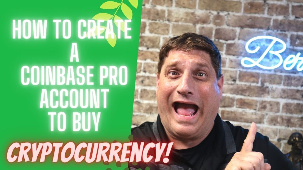 How To Sign up on Coinbase Pro To Buy Crypto - YouTube