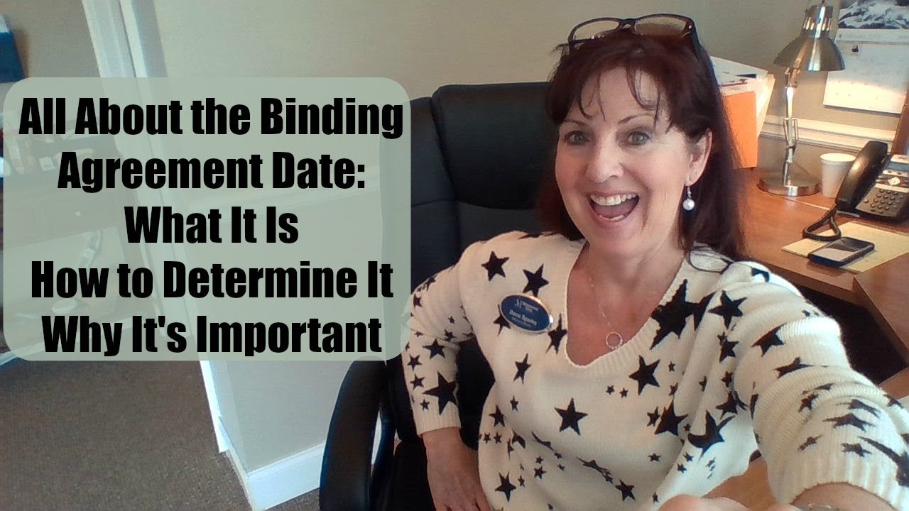 All About The Binding Agreement Date YouTube all-about-the-binding-agreement-date-youtube