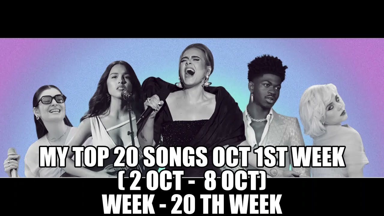 TOP 20 SONGS OF OCTOBER 1ST WEEK FROM 2 OCT TO 8 OCT - YouTube