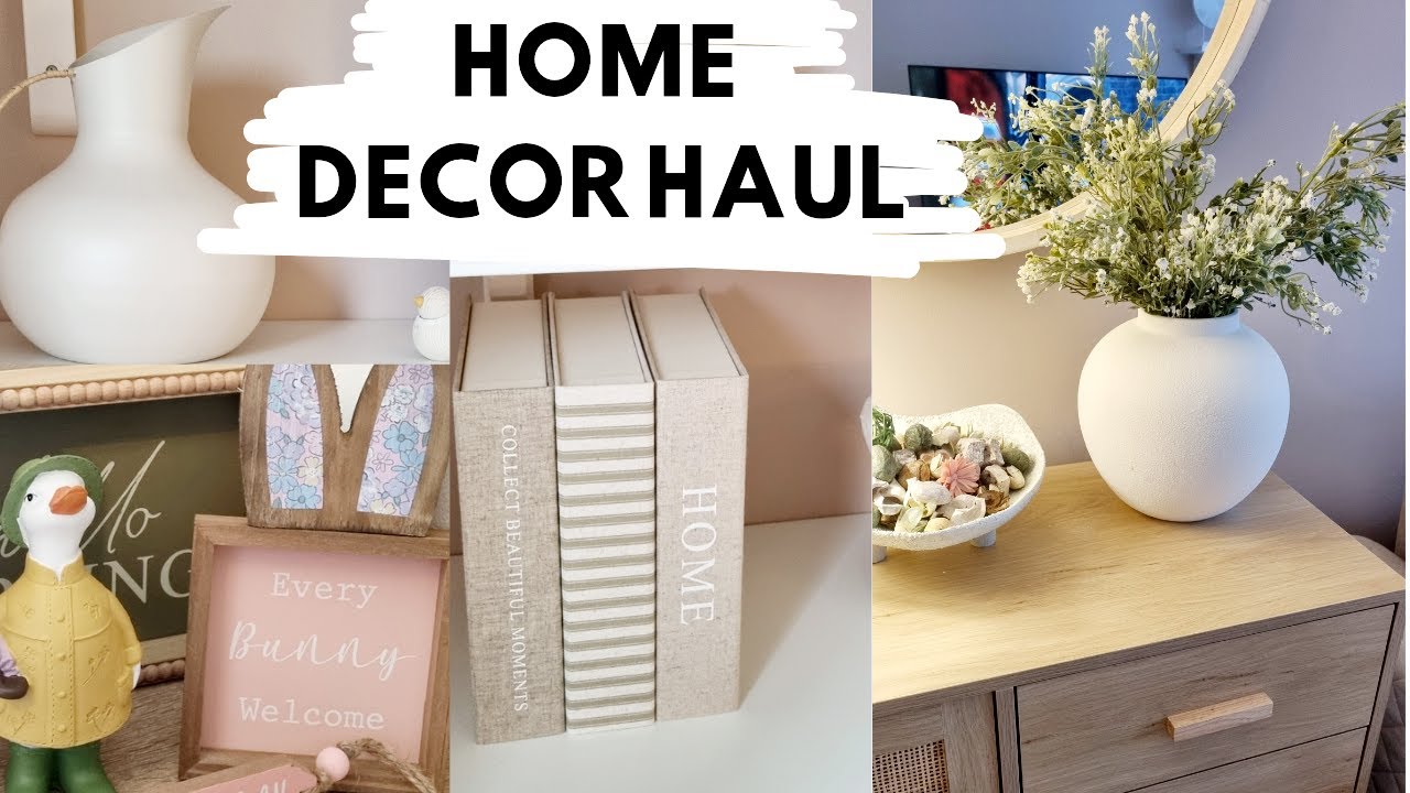 A WHOLE LOT OF HOME DECOR, SPRING/EASTER GOODIES & A BIT OF CLOTING ...