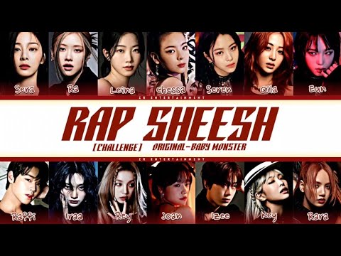 [CHALLENGE] RAP SHEESH | ZR ENT⁩ | #babymonster - YouTube