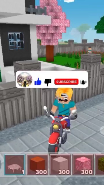 #Bike ride in Minecraft - YouTube