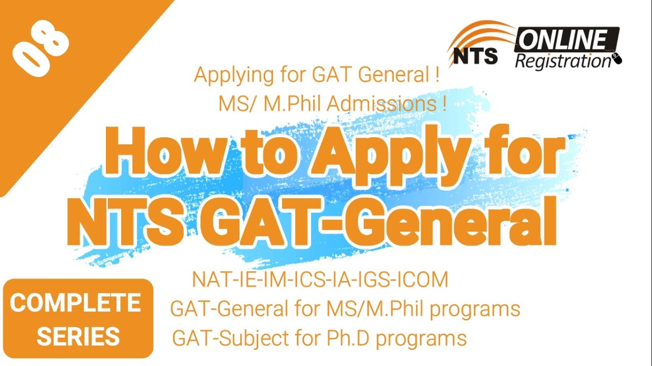 How to Apply for GAT-General?| Getting Admission in MS/M.Phil. programs ...