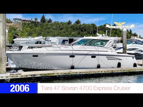 2006 Tiara 47' Sovran 4700 Express Cruiser $395,000 SOLD - YouTube