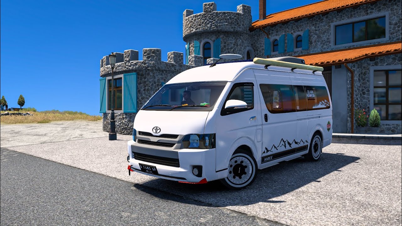 Toyota Hiace | ETS2 1.53 Bus mods - YouTube