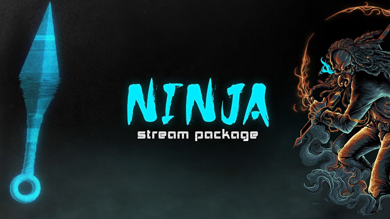 Twitch Overlay | Ninja Stream Package - YouTube