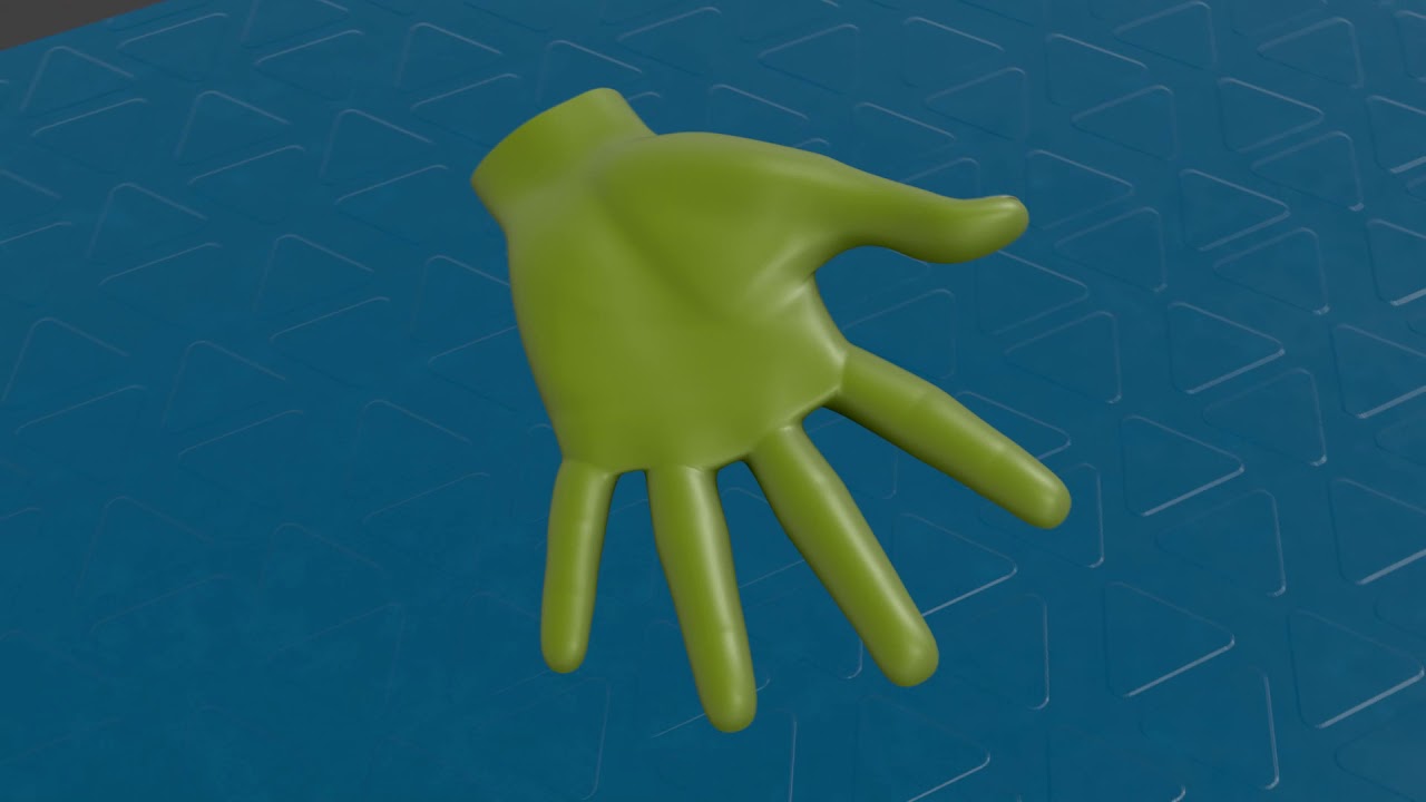 Stylized Hand rig in Blender - YouTube