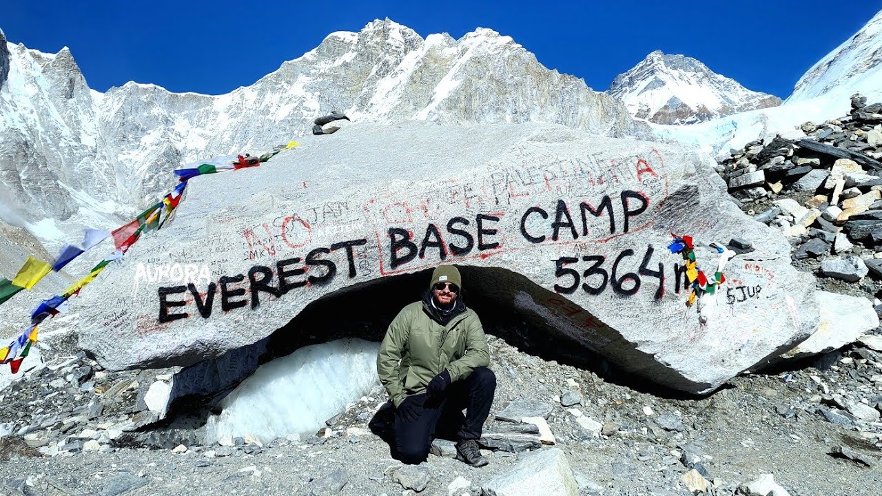 We Made It to Everest Base Camp! - Day 8 EBC Trek - YouTube