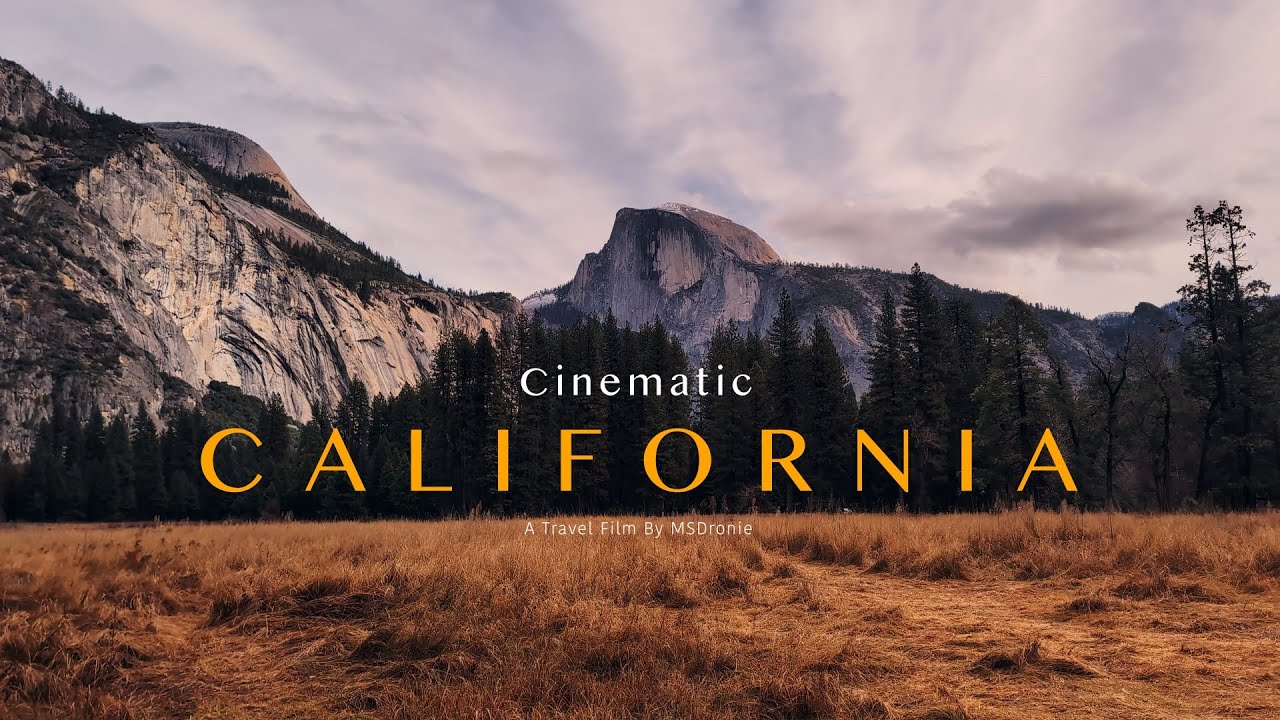California | Cinematic Travel Film 4k | Part - 1 | MSDronie | 2024 ...