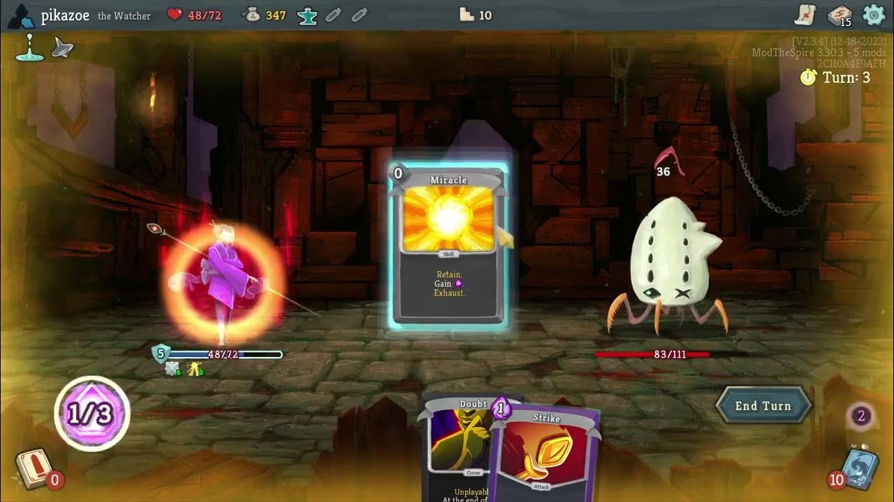 Sometimes you just gotta try, try and try again... To Act 3! Slay the Spire: Watcher [Ep 45 ...