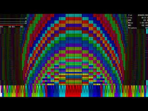 [Black MIDI] UMP The Nuker 3 F3 530 Million Notes Legit Run - YouTube