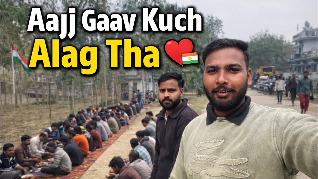 26 January ko Hamare Gaav ka Bhandara | Aaj Gaav Kuch Alag Tha ️🇮🇳 ...