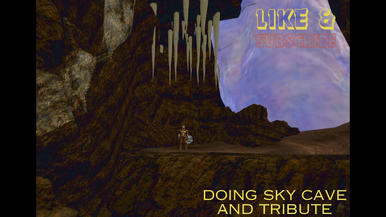 Doing sky cave and tribute persuit - YouTube