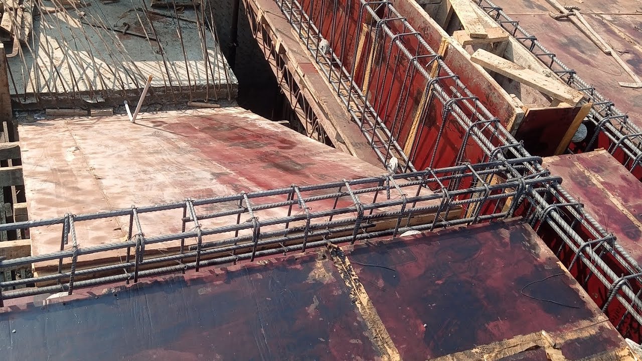 Checking of Beam Reinforcement at Site || Beam Reinforcement Checking - YouTube