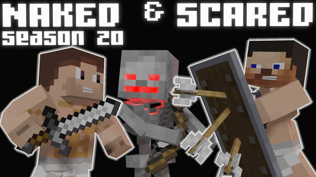 Naked And Scared Minecraft Challenge In Ultra Hardcore Season 20