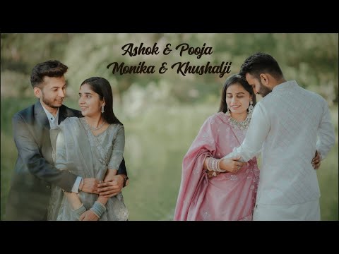 Ashok & Pooja || Monika & Khushalji || New wedding Highlight - YouTube