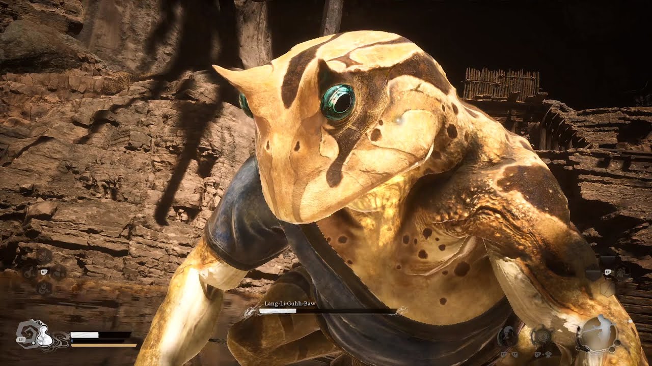 Lang Li Guhh Baw Frog Boss Fight - Chapter 2 - Black Myth Wukong - YouTube