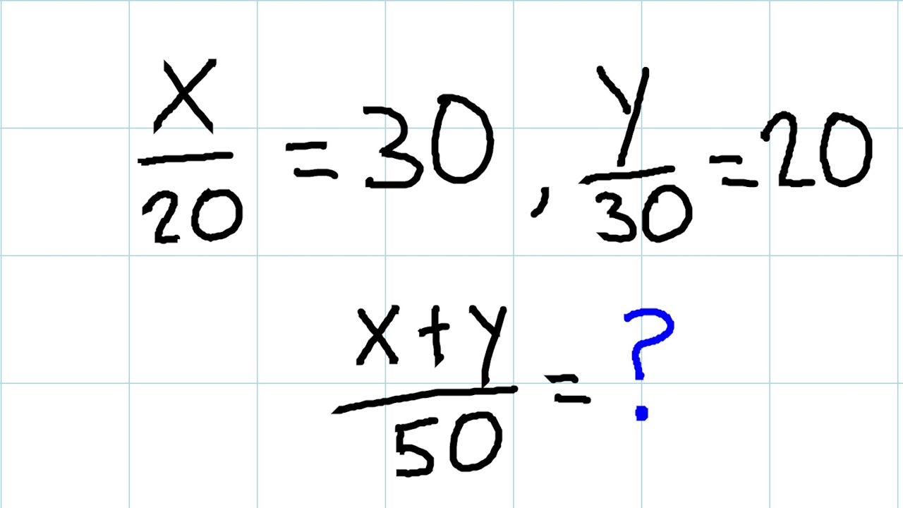 American Math Competition | 10th Grade | 2005 Problem 6 - YouTube