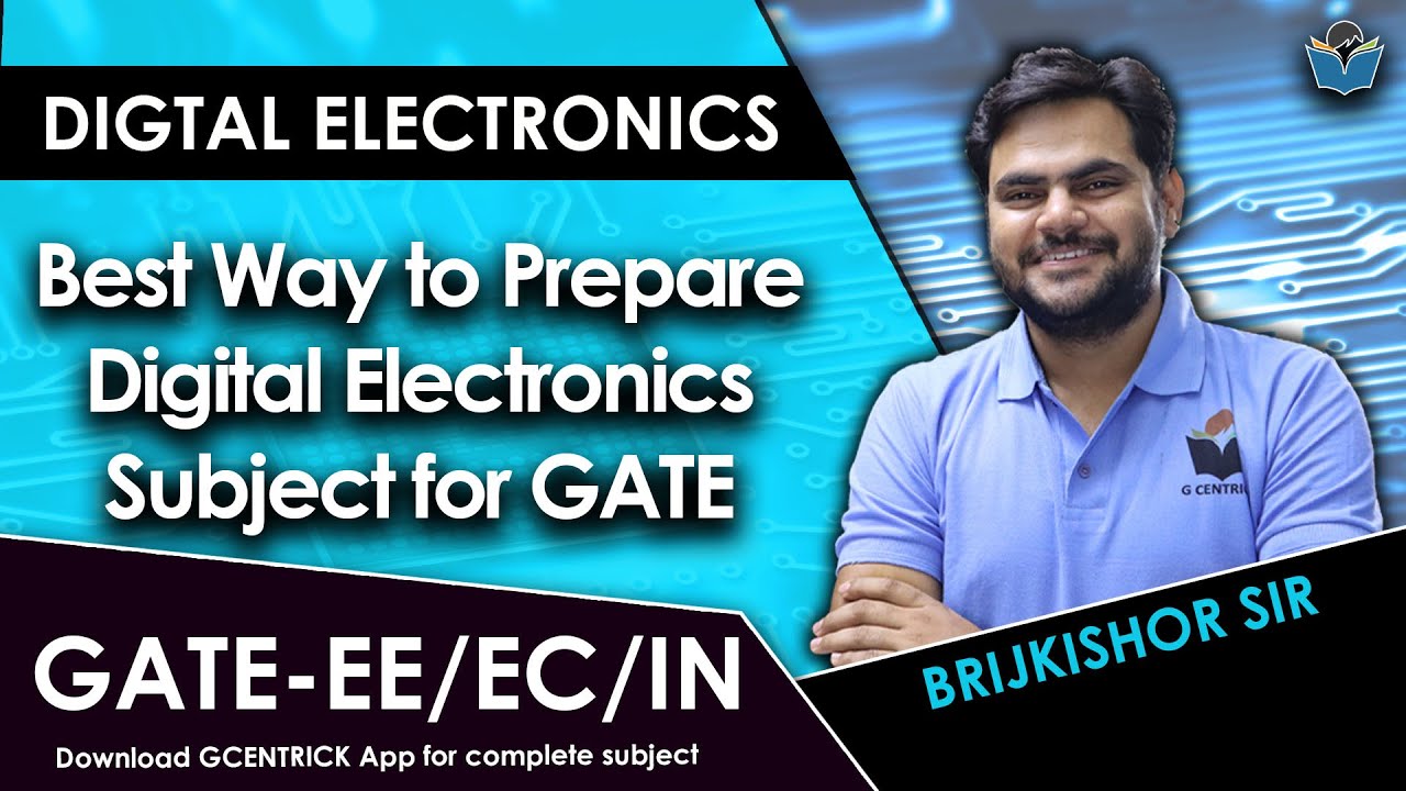 🔴Best Way to Prepare Digital Electronics Subject for GATE 🎯 - YouTube