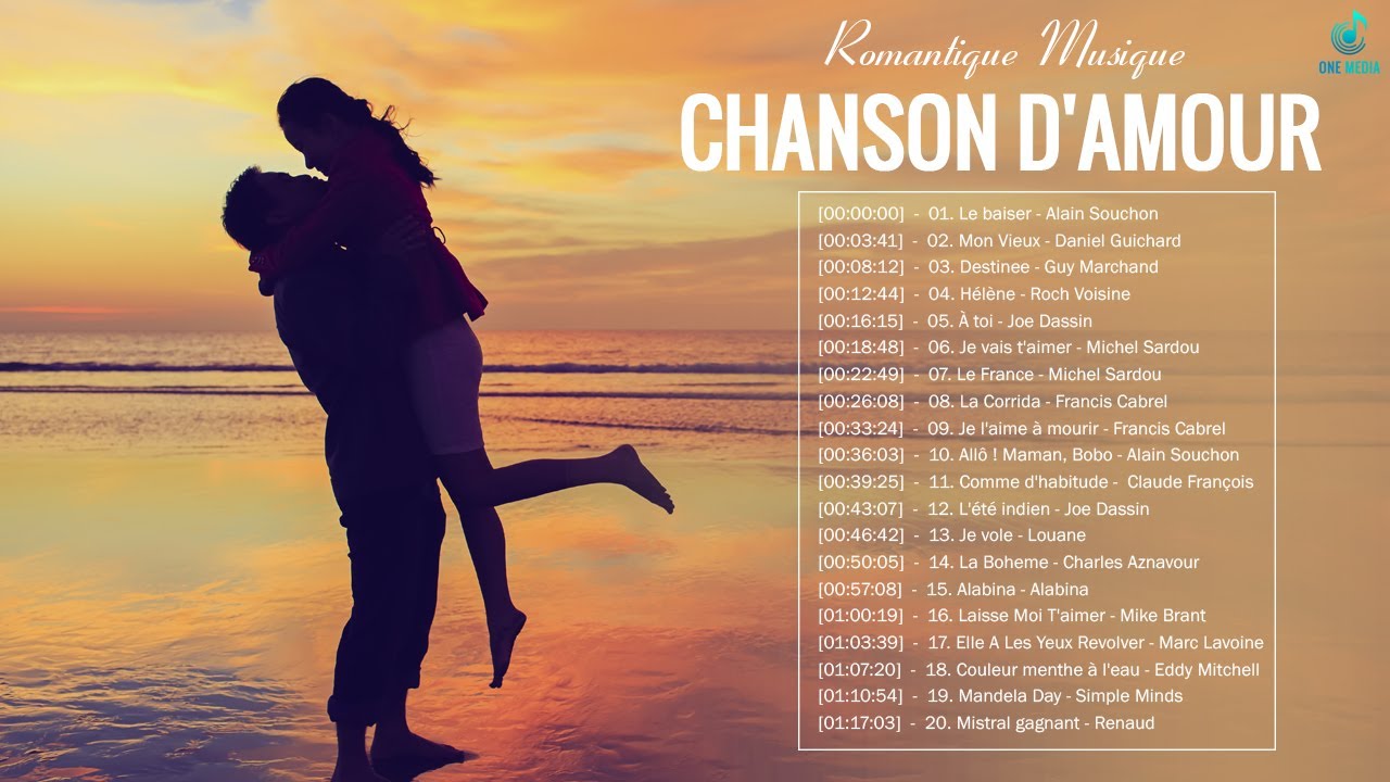 Les Plus Belles Chansons D'amour Françaises 🌊 Lara Fabian, C Jerome ...