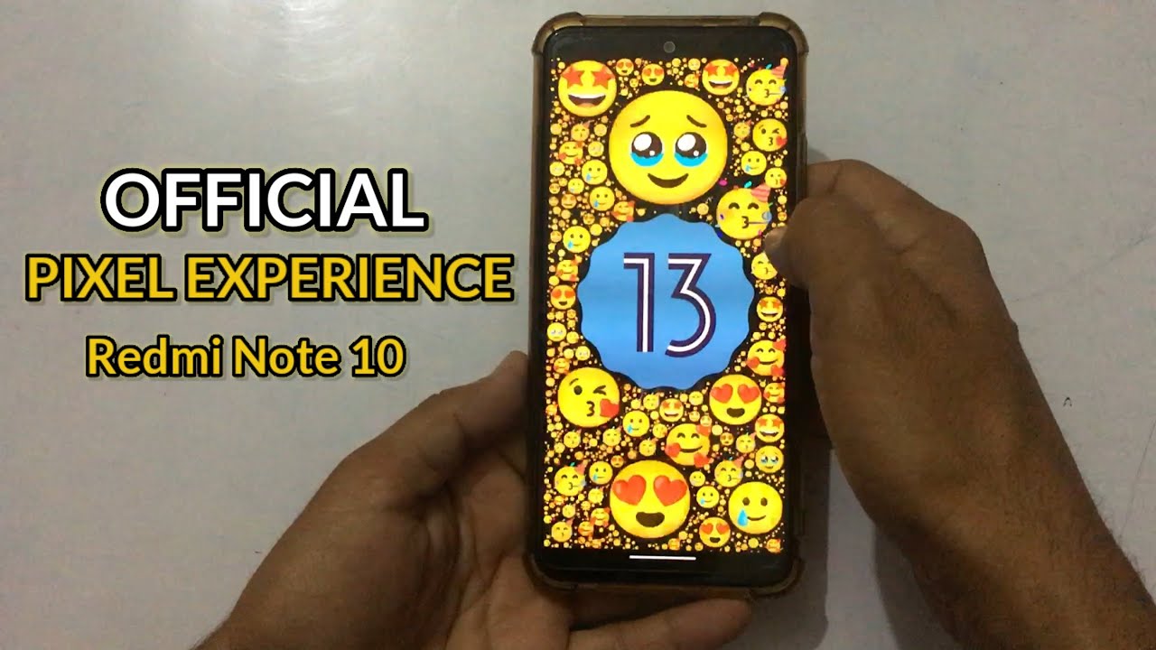 Pixel Experience Android 13 Official ROM For Redmi Note 10 - YouTube
