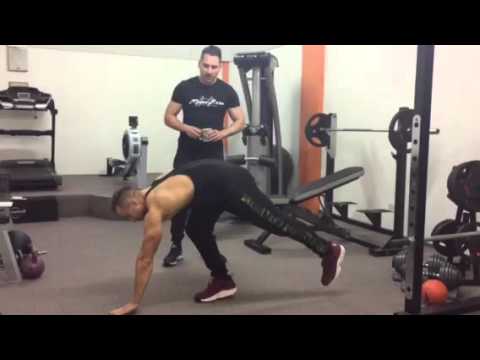 How to do the superman press up - YouTube