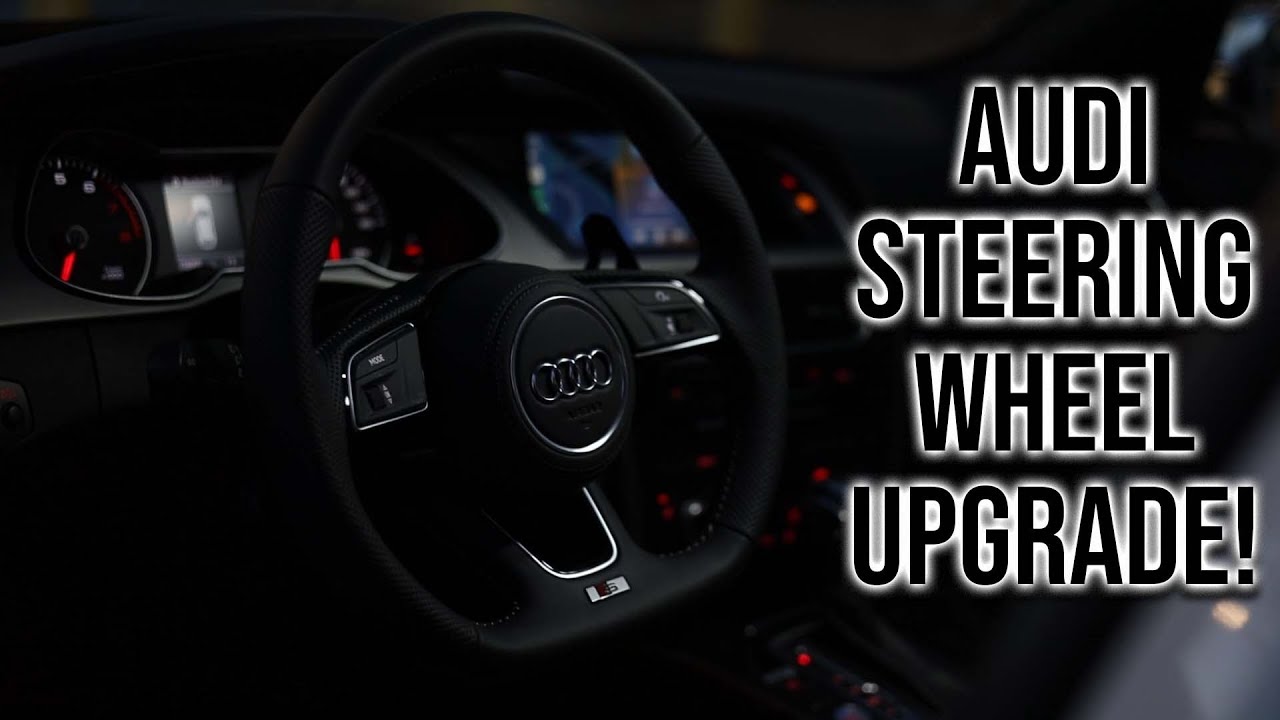 AUDI ALLROAD B8 TO B9 STYLE STEERING WHEEL CONVERSION YouTube audi-allroad-b8-to-b9-style-steering-wheel-conversion-youtube