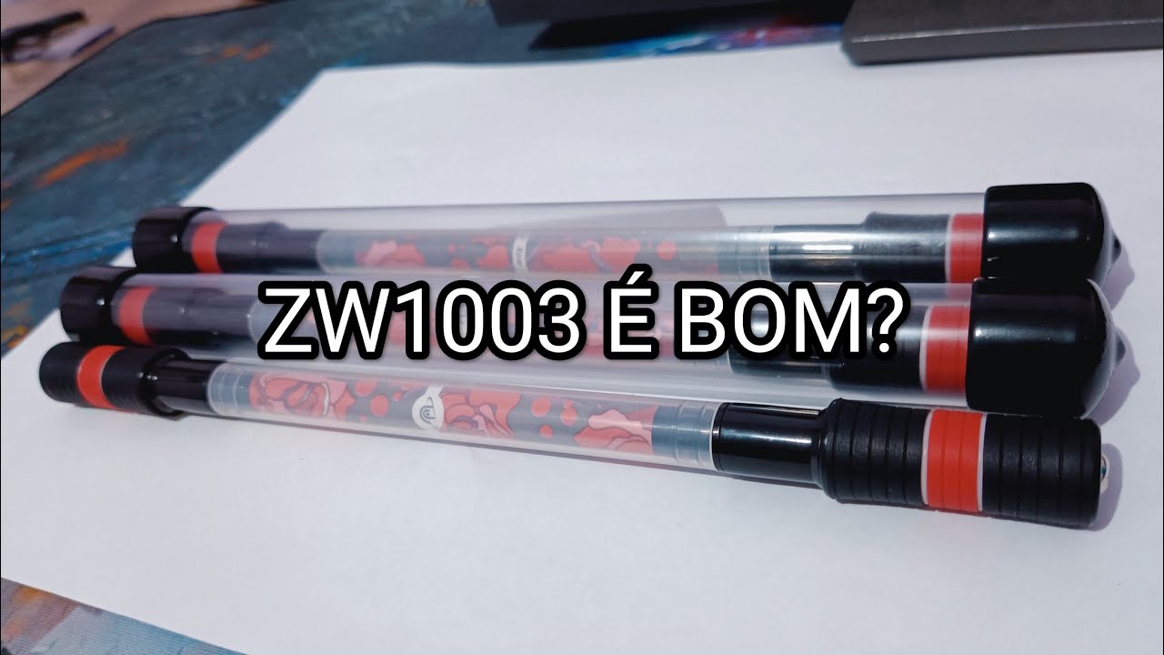 MAIS UM PREMADE - ZW1003 / UNBOXING + REVIEW - PEN SPINNING - YouTube