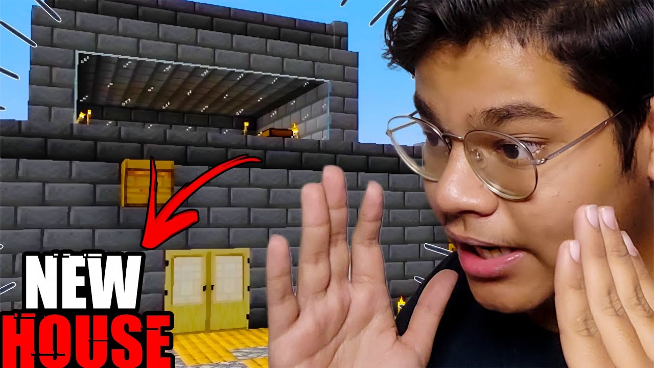 I MADE A NEW HOUSE IN MINECRAFT ONE BLOCK - YouTube