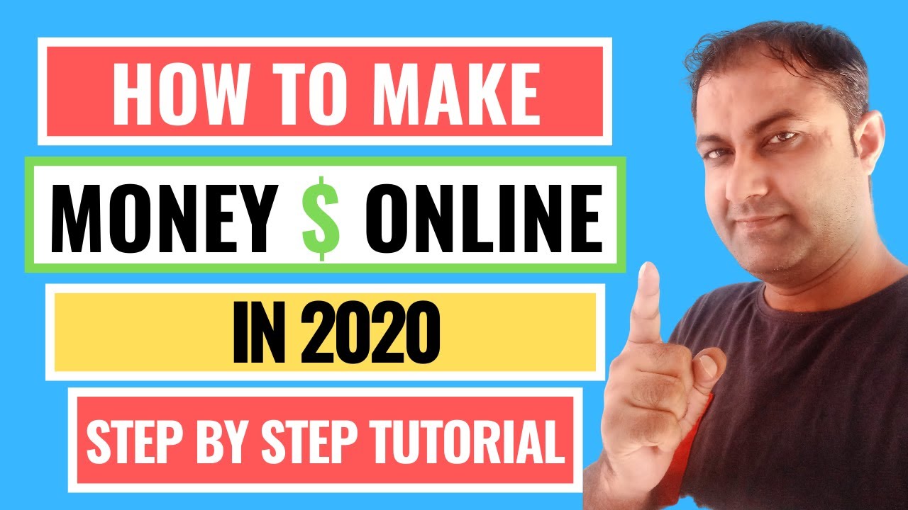 How To Make Money Online 2020! (Step By Step Tutorial) - YouTube