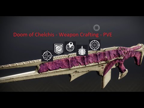 Doom of Chelchis PvE Weapon crafting review Destiny 2 - YouTube