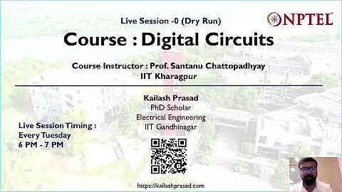 NPTEL - Digital Circuits - PMRF Live Sessions - YouTube