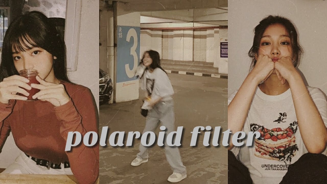 Polaroid filter | picsart tutorial | aesthetic filter edits - YouTube
