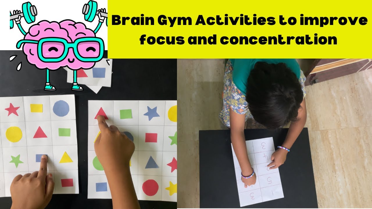 Brain Gym Activities to improve focus and concentration - YouTube