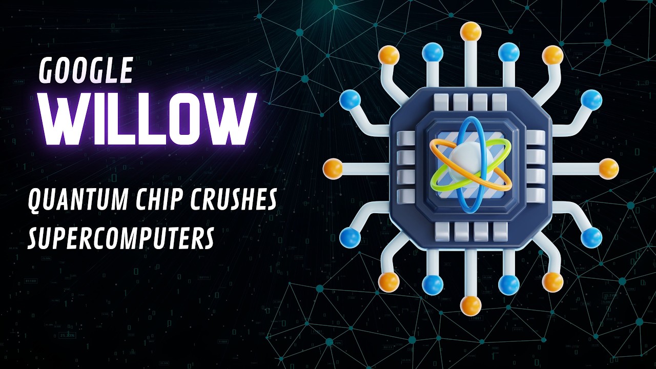 Google Quantum Computing Chip WILLOW - This Chip Changes Everything ...