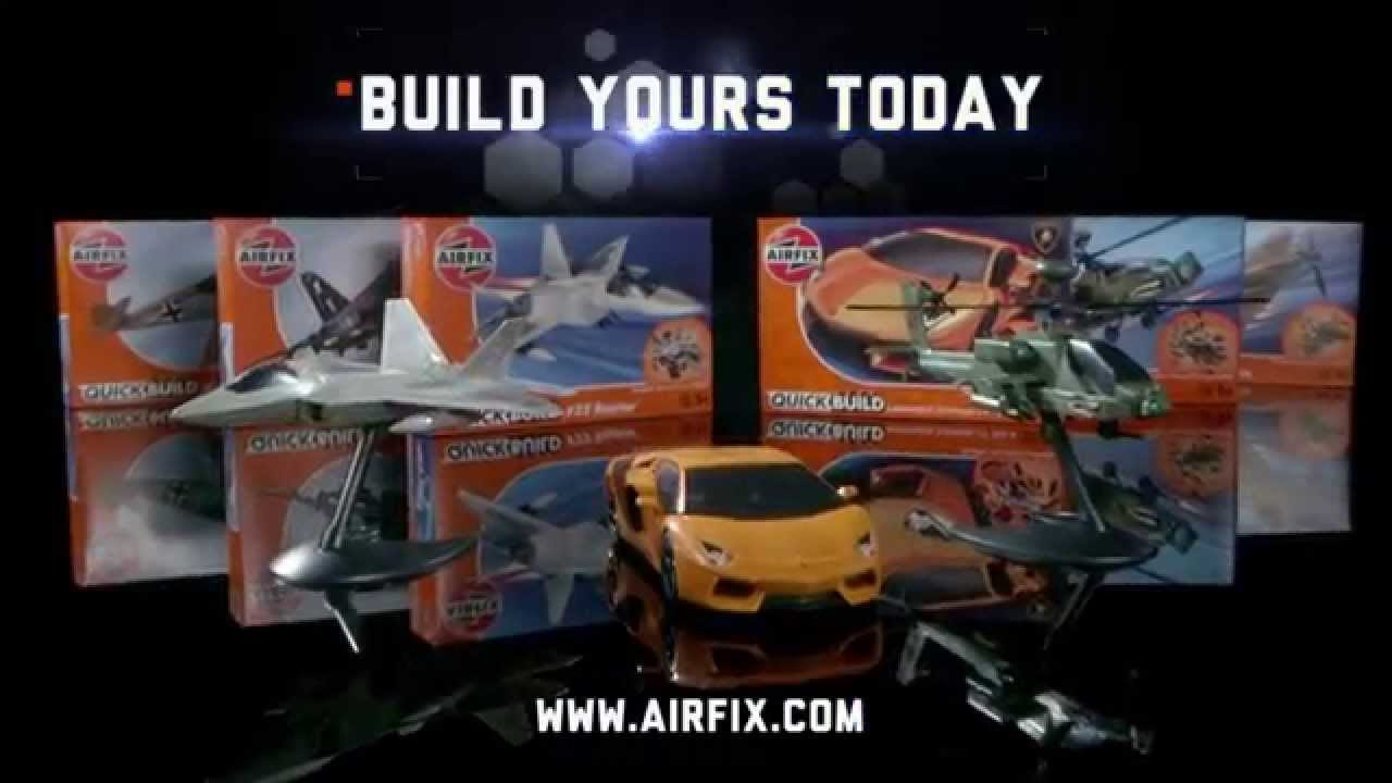 Airfix QUICK BUILD October 2014 TV Advertising - YouTube
