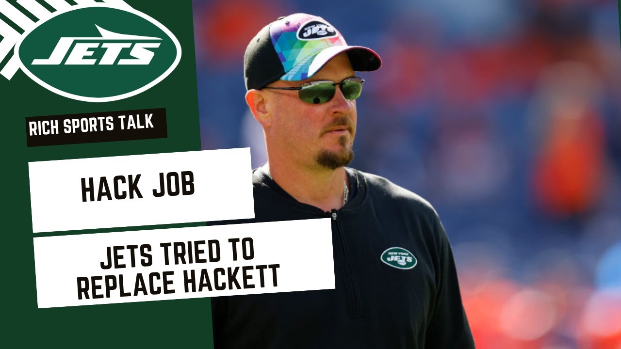 Hack Job: Jets Tried to Replace Nathaniel Hackett - YouTube