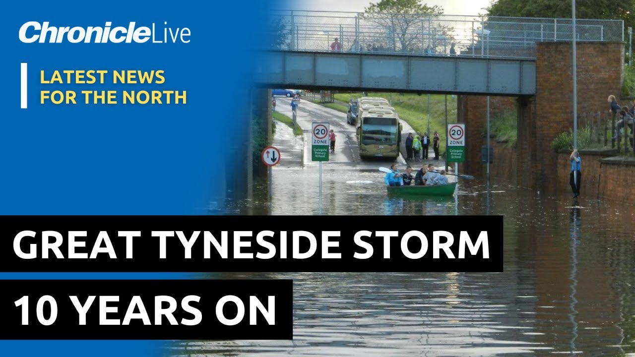 Remembering the Great Tyneside Storm, 10 years on - YouTube