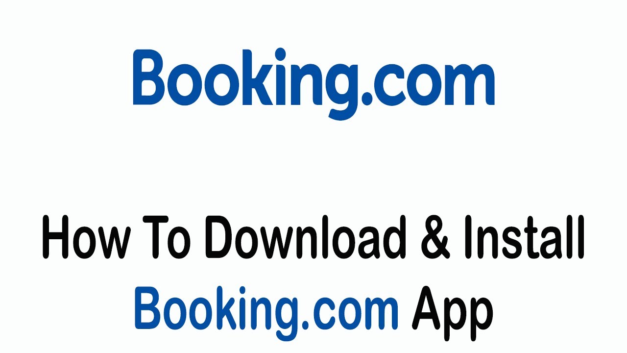 How To Download & Install Booking.com App (2022) | iPhone - YouTube