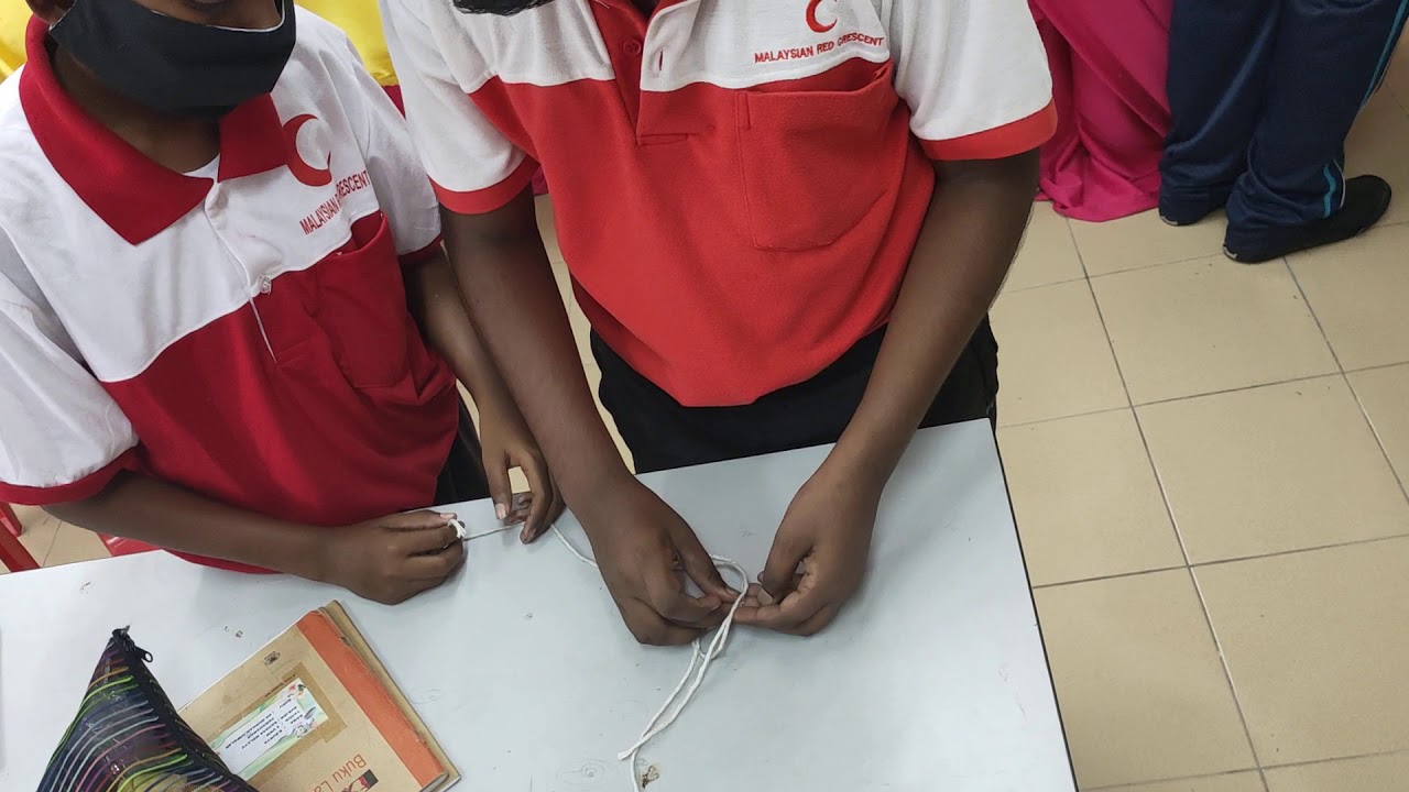 Simpul Bunga Geti (PBSM) - YouTube