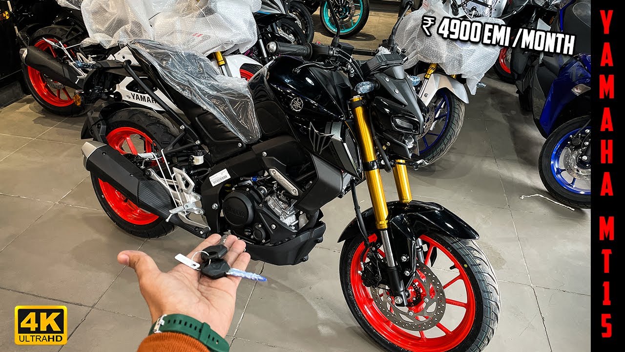 Yamaha MT-15 New Top Model is here | DETAIL REVIEW | Yamaha MT 15 EMI ...