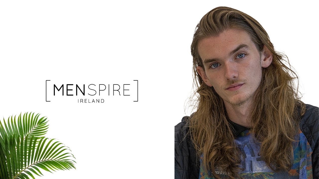 Long Mens Hair Tutorial For Barbers | MENSPIRE Ireland | EP #40 - YouTube