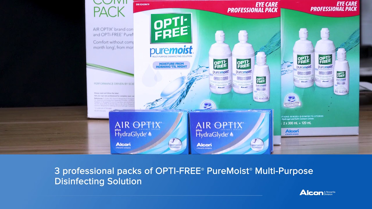 Unboxing of the ALCON® COMFORT PACK - YouTube