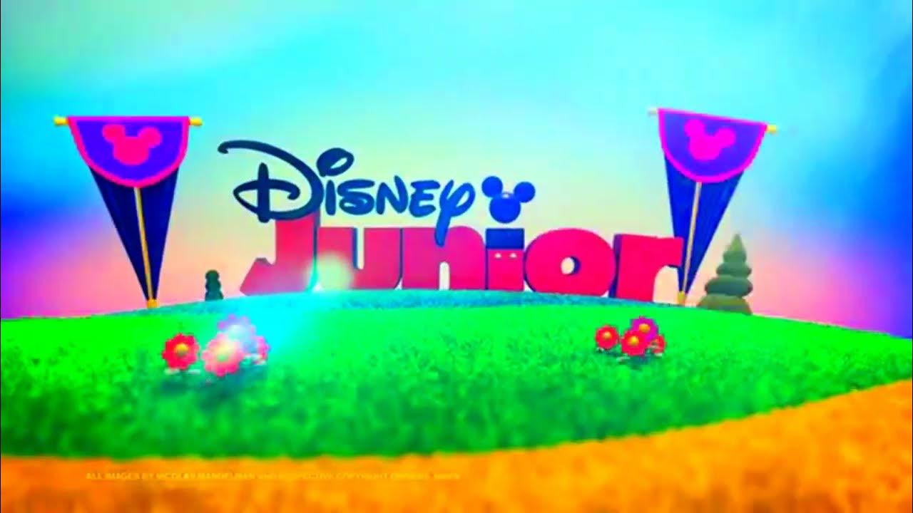 Disney Junior Logo Bumper ID Ident Compilation (Bright) - YouTube