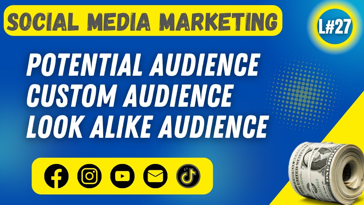 Custom - Lookalike - Potential Audience | Social Media Marketing Full ...