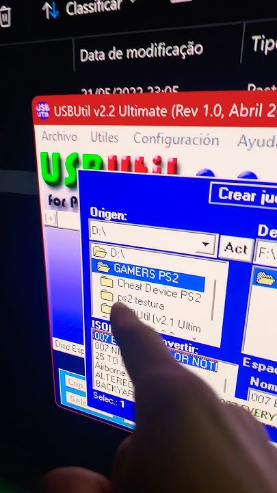 Como passar Jogos para HD externo PS2, fazer pegar em qualquer Vídeo Game part 1 - YouTube