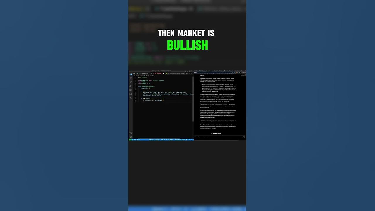 How to Backtest ANY Trading Strategy with Backtesting.py (TRADERS CHEAT ...