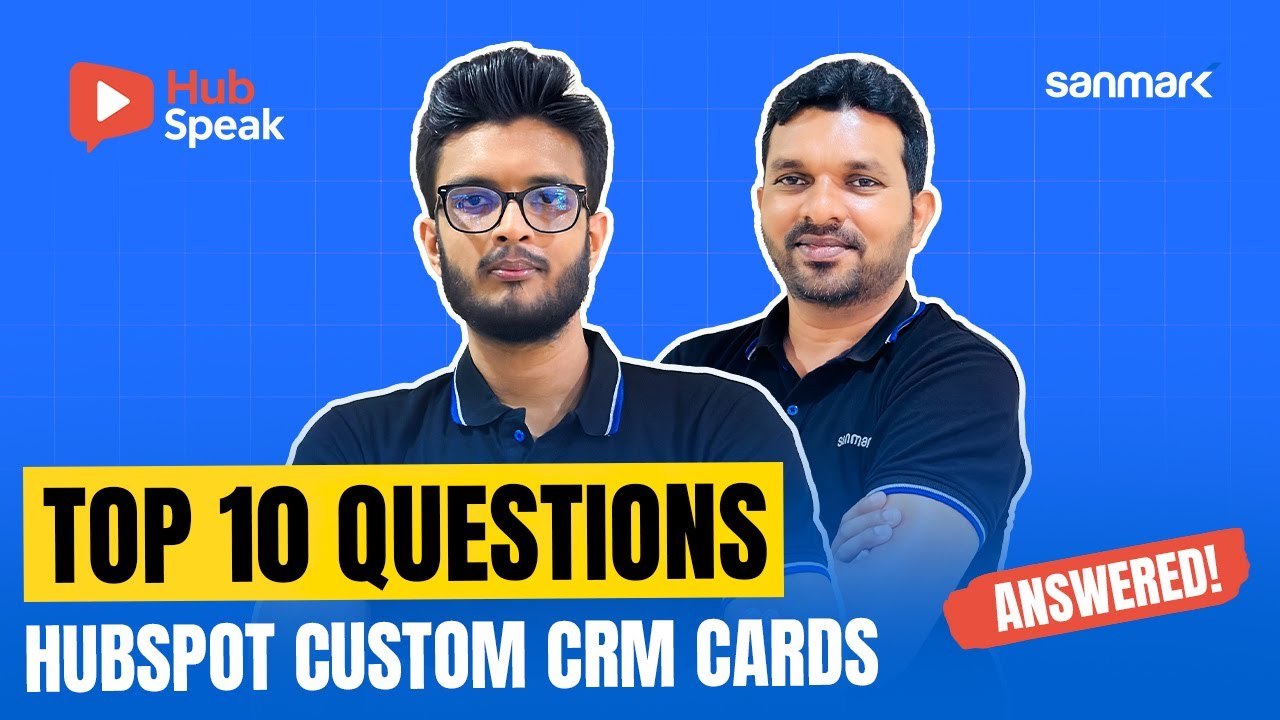 Hubspot CRM Card (UI Extensions) | Everything You Need to Know - YouTube