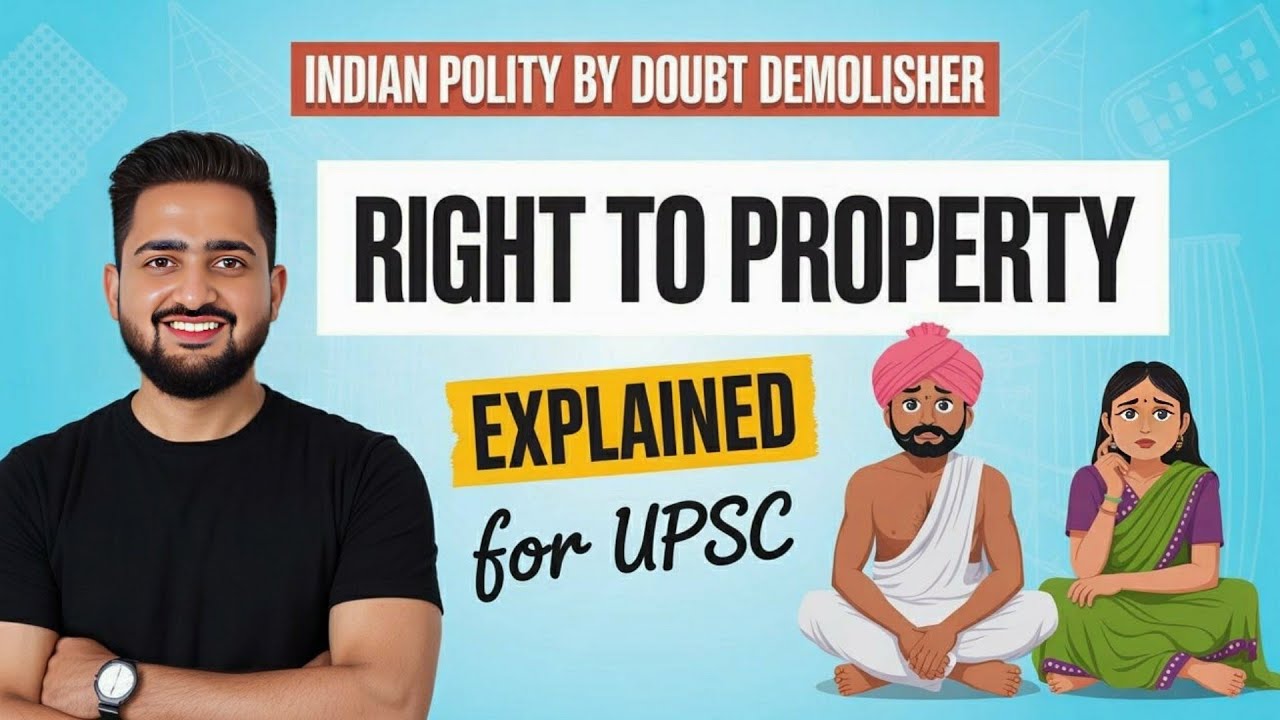 Right to Property Explained: Article 31, 31A, 31B, 31C & 44th Amendment ...