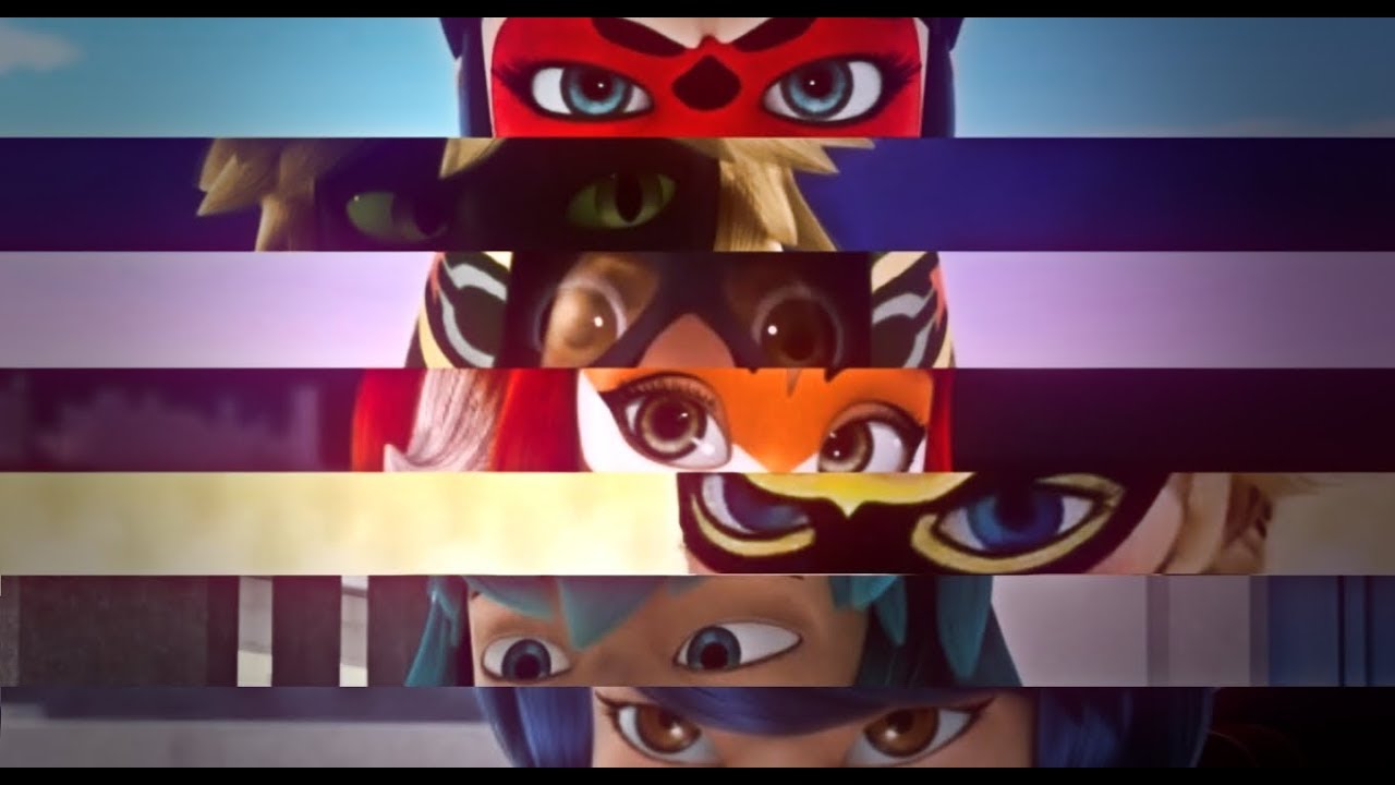 The superheroes of paris // Miraculous Ladybug - YouTube